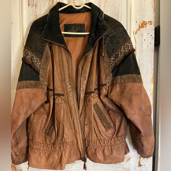 Winlit | Jackets & Coats | Vintage Leather Bomber Jacket | Poshmark